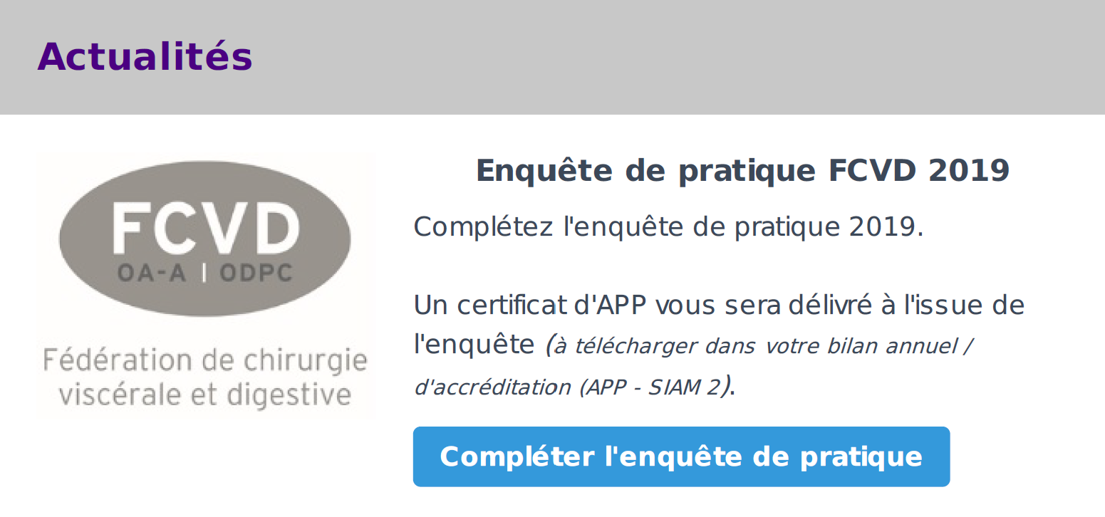 FCVD : Lettre mensuelle N°9 – Février 2019 – Fédération de Chirurgie ...